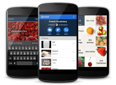 The Android App Is Here Quizlet