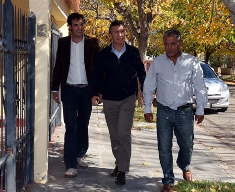 En Neuquén Con Horacio Pechi Quiroga Y Su Compañero De Fórmula Leandro López Neuquen Horacio