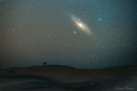 The Andromeda Galaxy Is 2 5 Million Light Years Away From Us It Is