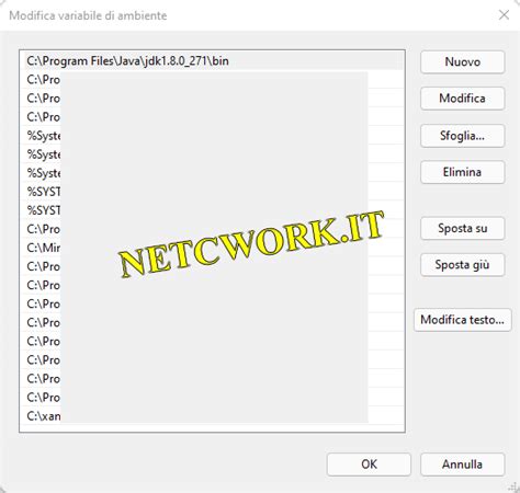 Variabile Di Ambiente Java In Windows11 Netcworkit
