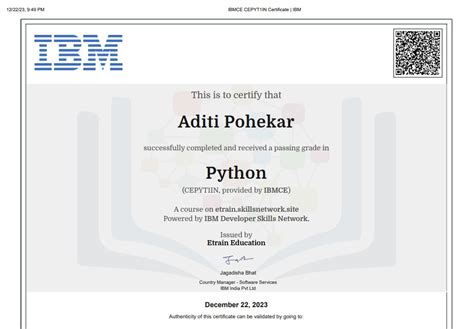 Ibmskillsbuild Ibm Aditi Pohekar