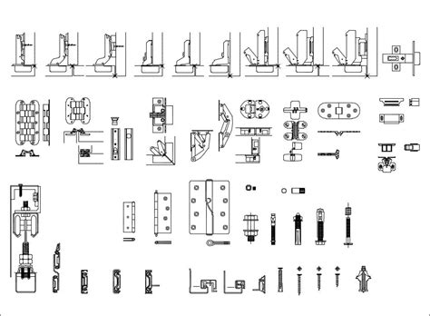 All Interior Design Hardware Cad Blocks Cad Design Free Cad Blocks