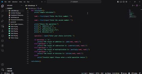 Video Dhairya Gayakwad On Linkedin Internship Python Calculator