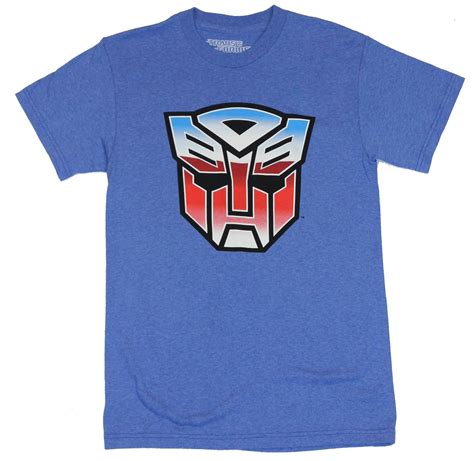 Transformers Mens T Shirt Classic Three Tone Autobot Image