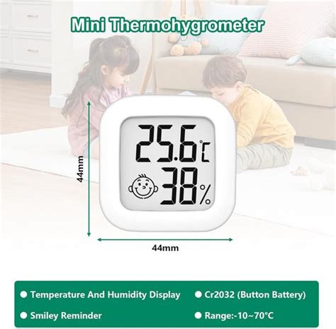 Digitale Thermometer En Hygrometer Voor Binnen Nauwkeurige