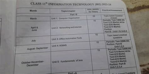 class 11th information technology 802 2023 24 filo
