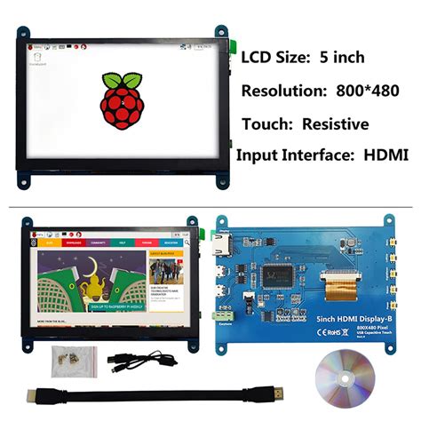 ITINIT R58 Raspberry Pi 4 Model 3B 3B Touch Scree Vicedeal