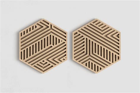 Modern Wood Wall Art Geometric Wood Wall Panels Abstract Wall Art Wall Hangings Wood