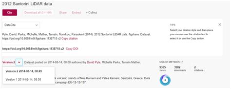 How Versioning Works Figshare
