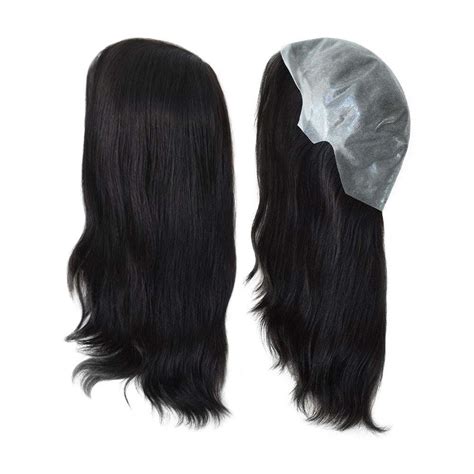 14 Human Hair Full Polyskin Jewish Wig For Women Ebay
