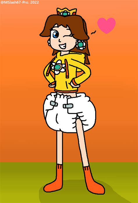 Daisy In Her Hoodie Diapered By Mslash67 Production On Deviantart