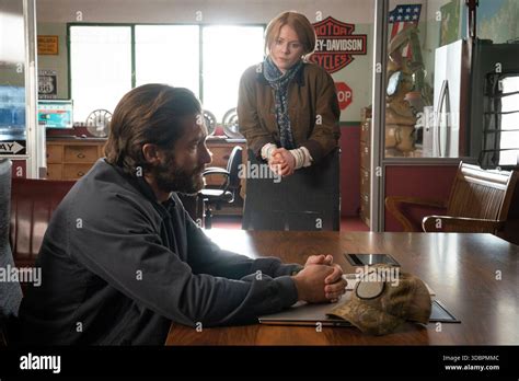 Guy Ritchies The Covenant 2023jake Gyllenhaal Left As Sgt John Kinley Emily Beecham Right
