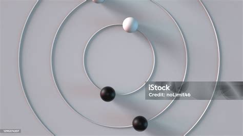 흑백 구체에 대한 방사형 방법 컴퓨터가 생성됩니다 등등 배경의 3d 렌더링 구에 대한 스톡 사진 및 기타 이미지 구 추상적인 3차원 형태 Istock