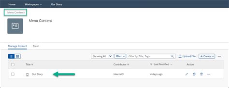 Create A Site Menu In Your Sap Build Work Zone Advanced Edition Site