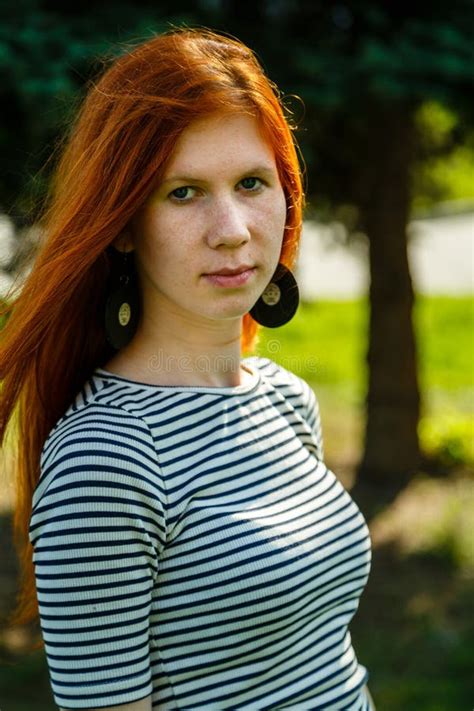 Busty Freckled Redhead Telegraph