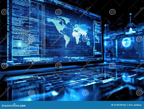 Global Cybersecurity Threat Analysis Infographic Shows Worldwide Digital Environment Data