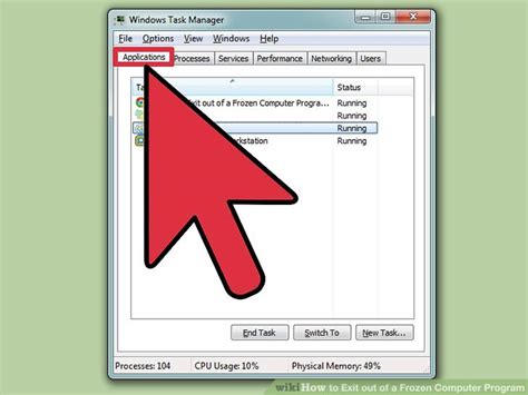 Ways To Exit Out Of A Frozen Computer Program Wikihow