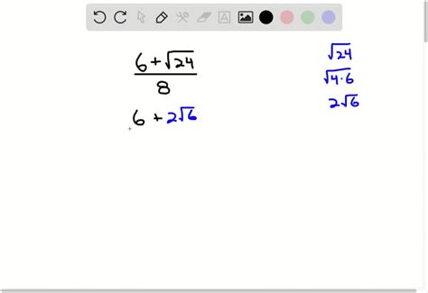 Simplest Radical Form