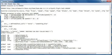 Avisynth Plugins Leqwermono
