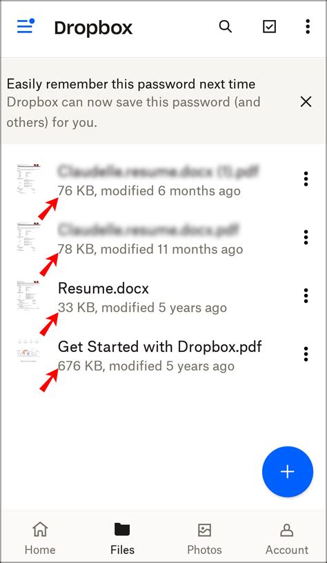 How To View The File Size In Dropbox
