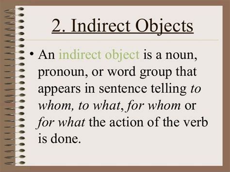 Direct And Indirect Objects Power Point Artofit