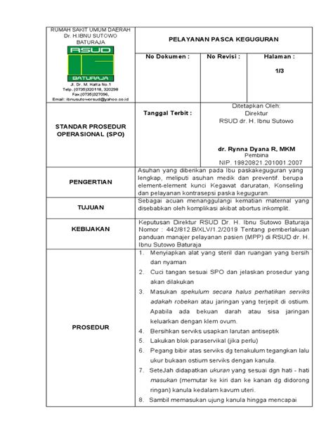 Pelayanan Pasca Keguguran Pdf