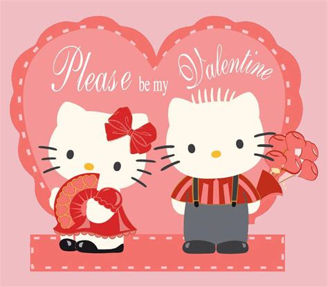 Hello Kitty Printable Valentines Day Crafts Hello Kitty Coloring Pages