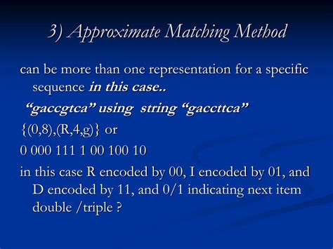 Ppt A Compression Algorithm For Dna Sequences And Its Applications In
