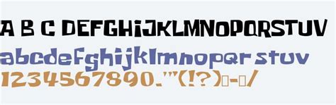 Spongebob Font Fonts Free Download OnlineWebFonts COM