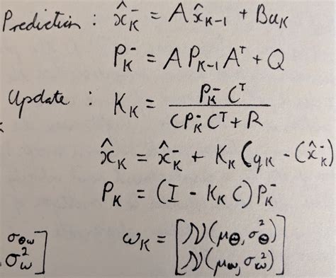 Lidar Localization Weekly Update Kalman Filter Reformulation Lemur