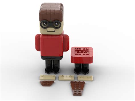 Lego Moc 230297 Nintendo Mii By Miniyali Rebrickable Build With Lego