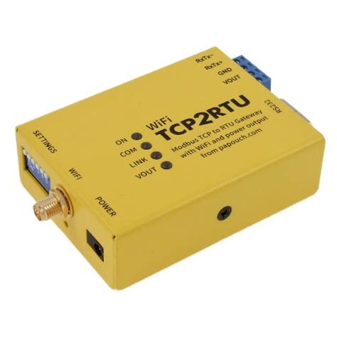 TCP2RTU WiFi MODBUS TCP To RTU ASCII Converter Papouch Com