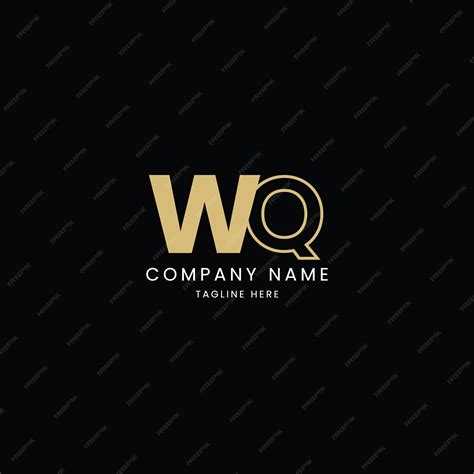 Premium Vector Alphabet Letters Icon Logo Wq Monogram