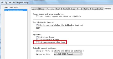 Section Symbol Is Missing When Exporting To Dwg From Revit