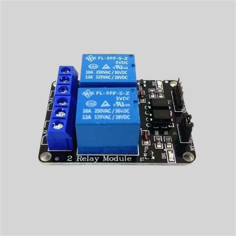 2 Channel 5V Relay Module For Arduino Home Automation