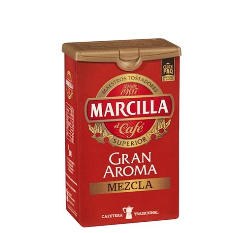 Precio En Mercadona De Café Molido Mezcla Marcilla Gran Aroma Caja 0 25