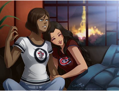 Legend Of Korra Sports Night By Fallingmist On Deviantart