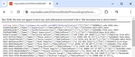 Run The Business Process From The Browser Address Bar Using The