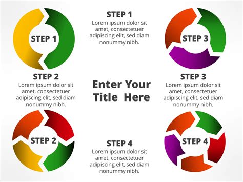 Continuous Process PowerPoint Diagram Slide Continuous Process Diagram Diagram For PowerPoint