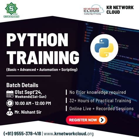 Kr Network Cloud Technologies On Linkedin Python Programming Coding