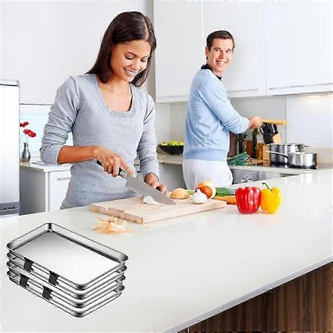 12pcs Baking Sheet Stackers Tray Stackers Baking Sheet Rack Tray
