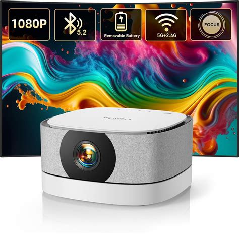 Lisowod Battery Powered Projector Review Trendy Projectors