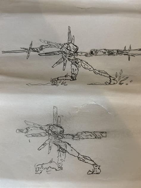 Fanart Of V1 From The Game Ultrakill Bottom Drawing Was My First