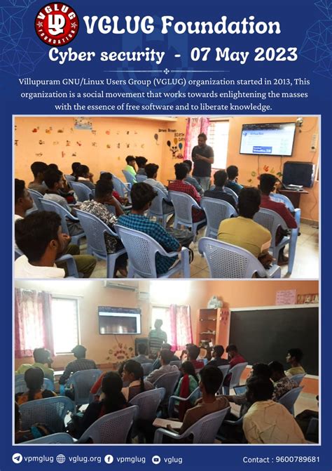 ai ml with python and cyber security training 2023 session 3 07 may 2023 vglug foundation