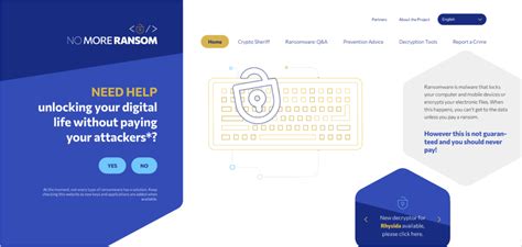No More Ransom Website Offers Ransomware Decryption Tools Kginger Consulting Llc