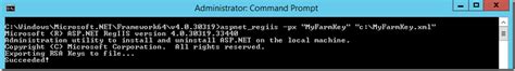 Using Aspnet Regiis Exe To Encrypt Connection Strings Peter Viola