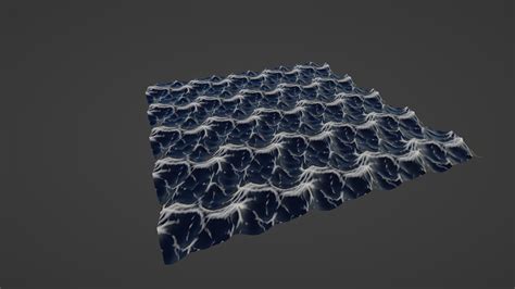 Stl File Ocean Sea Water Waves 🌊・model To Download And 3d Print・cults