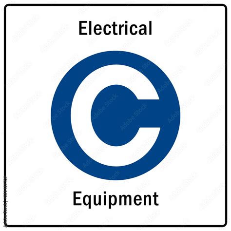 Fire Classification Sign And Label Class C Fire Electrical Letter