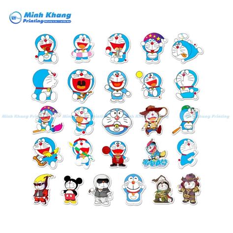 50 Mẫu Sticker Doraemon Cute Đáng Yêu And Dễ Thương