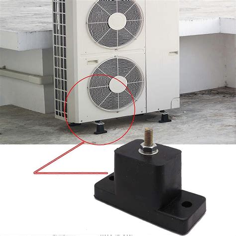 4 Pack Rubber Vibration Isolator Anti Vibration Air Conditioner